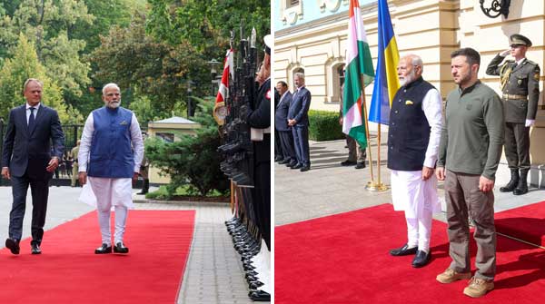 Visit of Prime Minister Modi to Poland and Ukraine