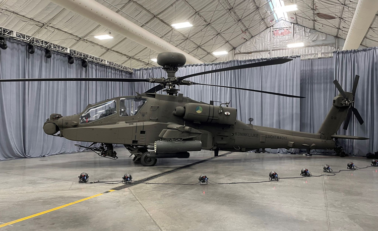 Boeing Delivers First Upgraded AH–64E Apache to Royal Netherlands Air Force