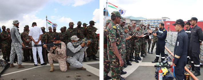 Indian Navy participates in maiden Trilateral Exercise with Mozambique ...