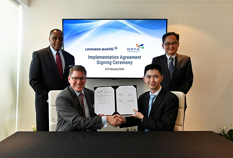 DSTA Strengthens Partnership With Lockheed Martin To Advance Data ...