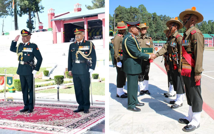 Army Chief Presents the President's Colours to Third Battalion the Naga ...
