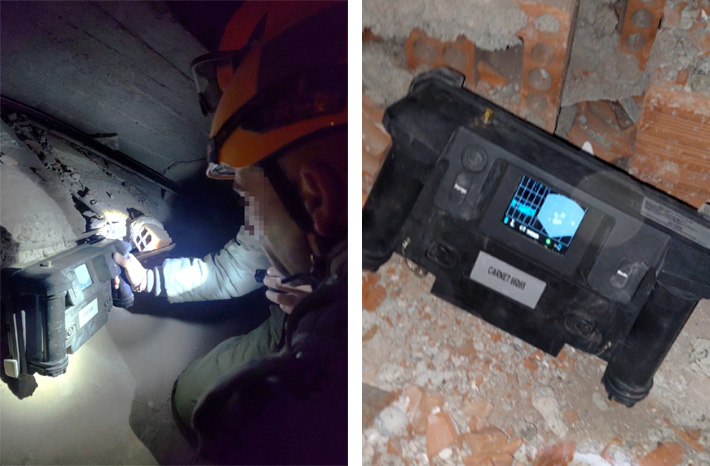 Camero–Tech's Xaver–400 system saves lives in the earthquake disaster ...